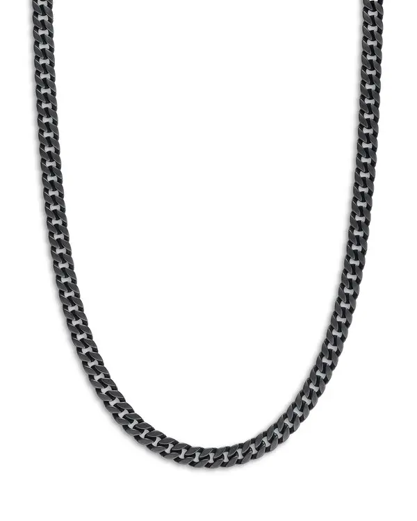 David Yurman Curb Chain Necklace