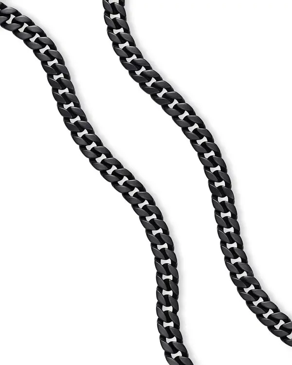 David Yurman Curb Chain Necklace