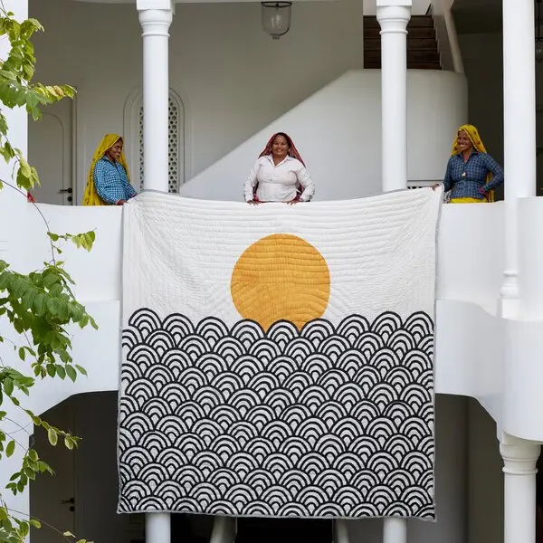 CQC LA Making Waves Quilt Set