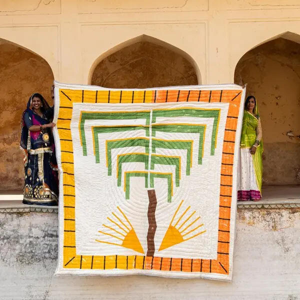 CQC LA Tiger Quilt With Two Shams