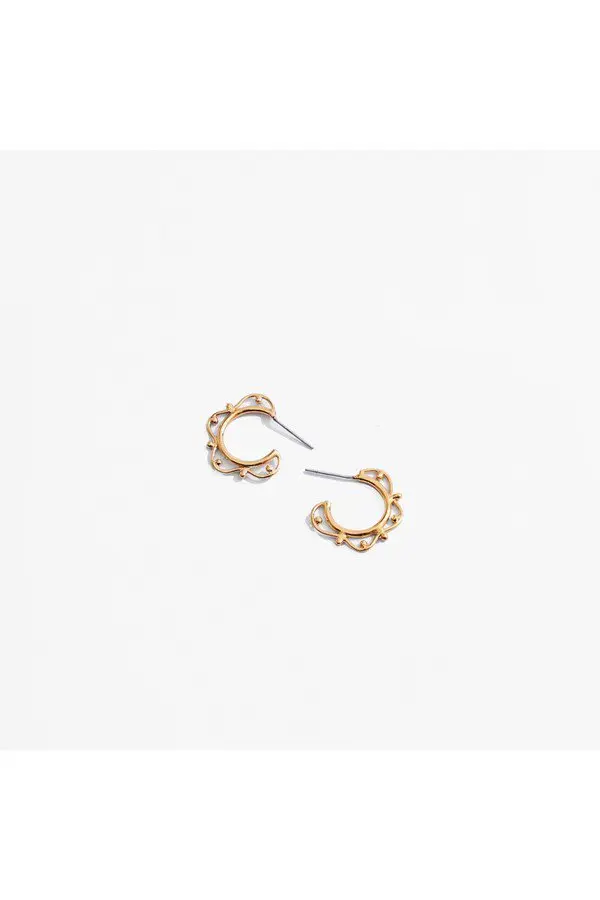 SOKO Imba Mini Hoop Earrings - Gold