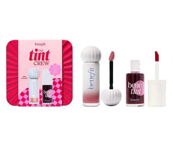 BENEFIT COSMETICS The Tint Crew Lip Tint Duo - One-color