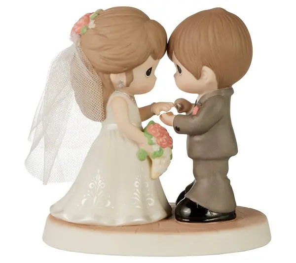 PRECIOUS MOMENTS With This Ring Figurine - One-color
