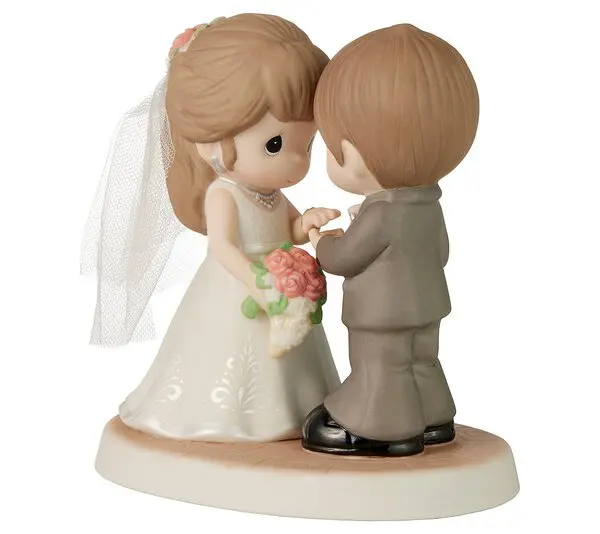 PRECIOUS MOMENTS With This Ring Figurine