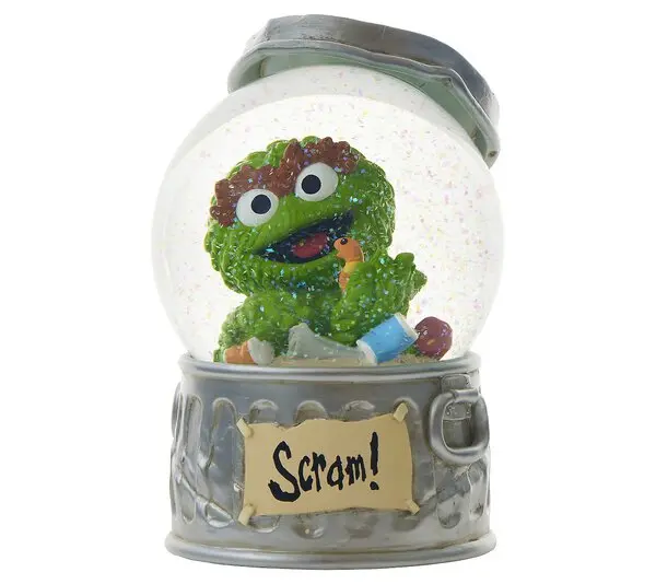 PRECIOUS MOMENTS Sesame Street Scram Musical S Now Globe - One-color
