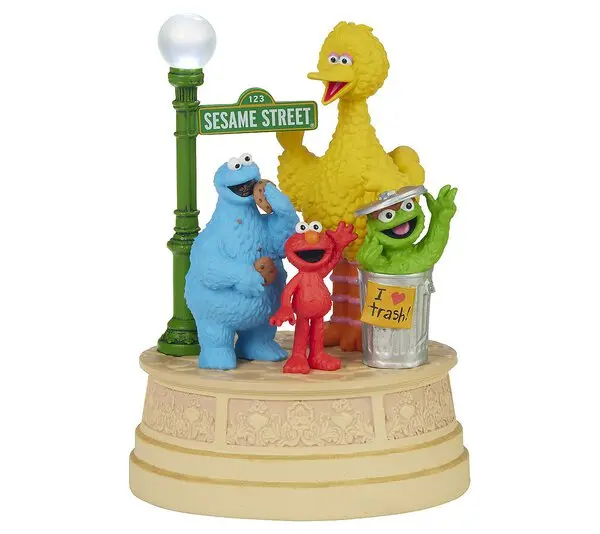 PRECIOUS MOMENTS Precious Mpments Sesame Street Friends Make The Led Musical - One-color