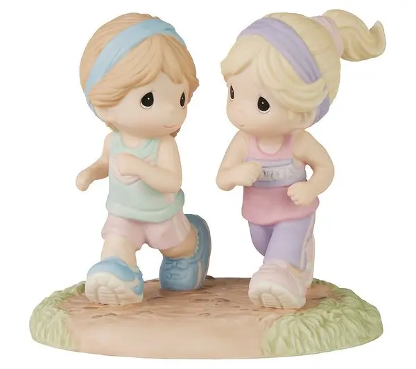 PRECIOUS MOMENTS Find Your Happy Pace Figurine - One-color