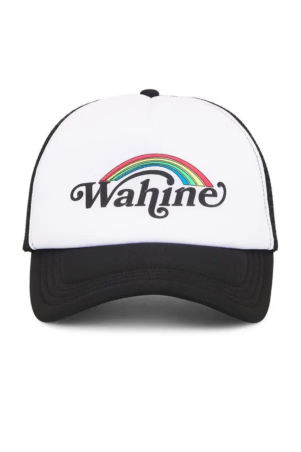 WAHINE Trucker Hat - Black