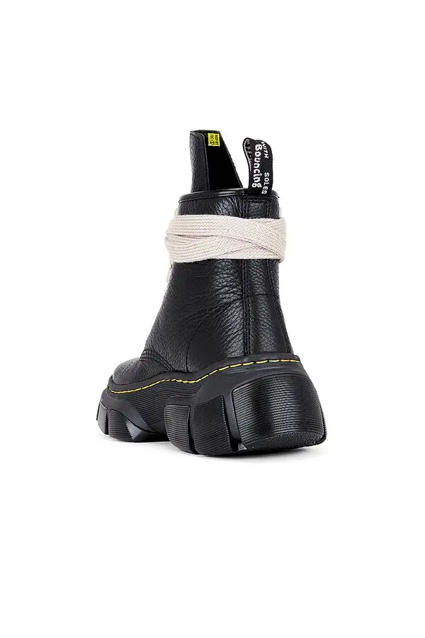 Rick Owens X Dr. Martens 1460 Dmxl Jumbo Lace Boot In Black - 20