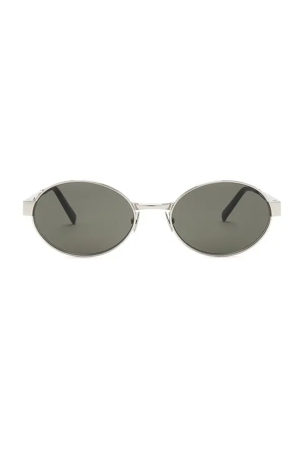 Saint Laurent Sl 692 Sunglasses - Silver & Grey