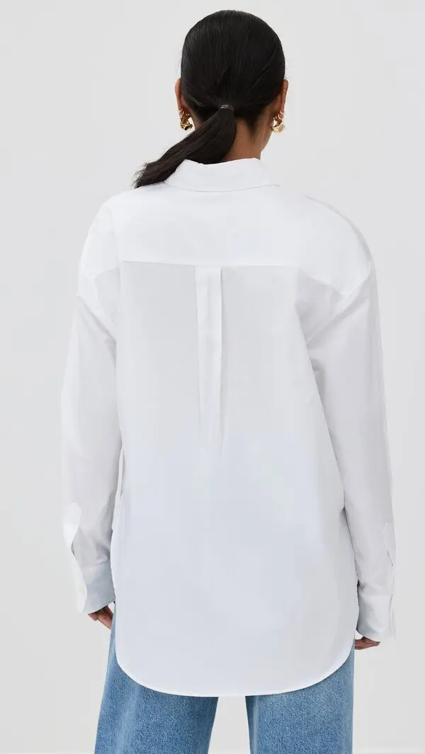 Sold Out NYC Collared Button-up Shirt - White
