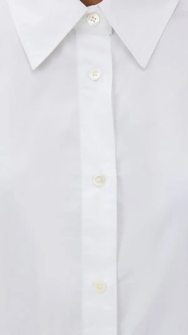 Sold Out NYC Collared Button-up Shirt - White