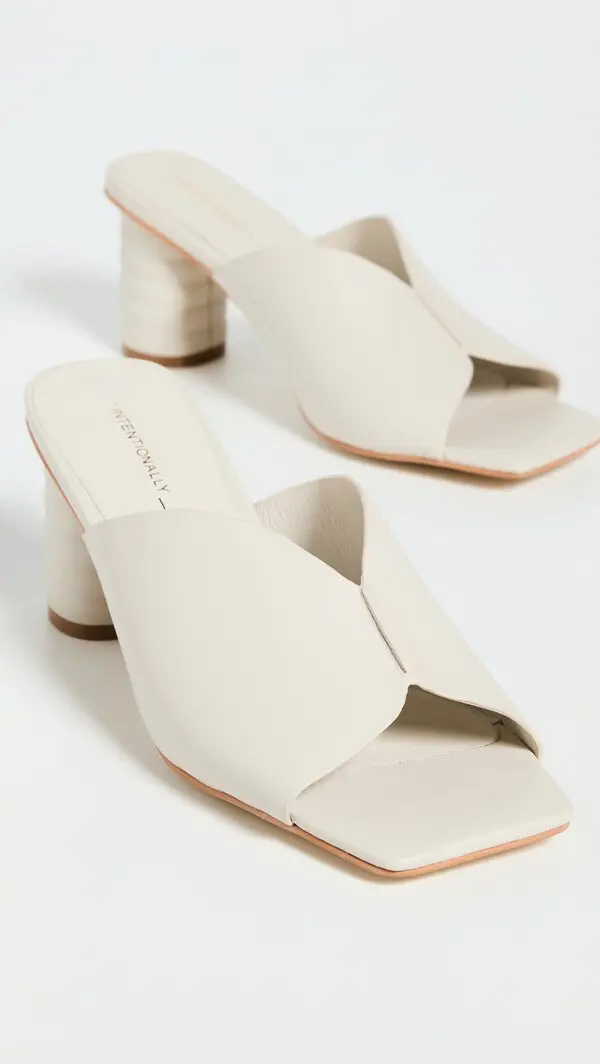 Intentionally Blank Kamika Slide Heels