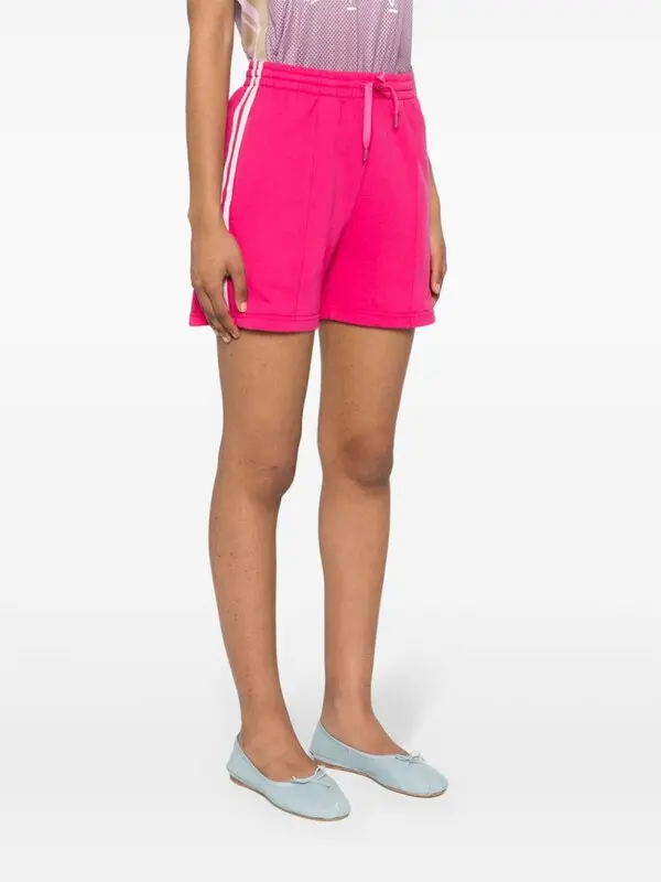 P.a.r.o.s.h Striped Jersey Shorts - Pink