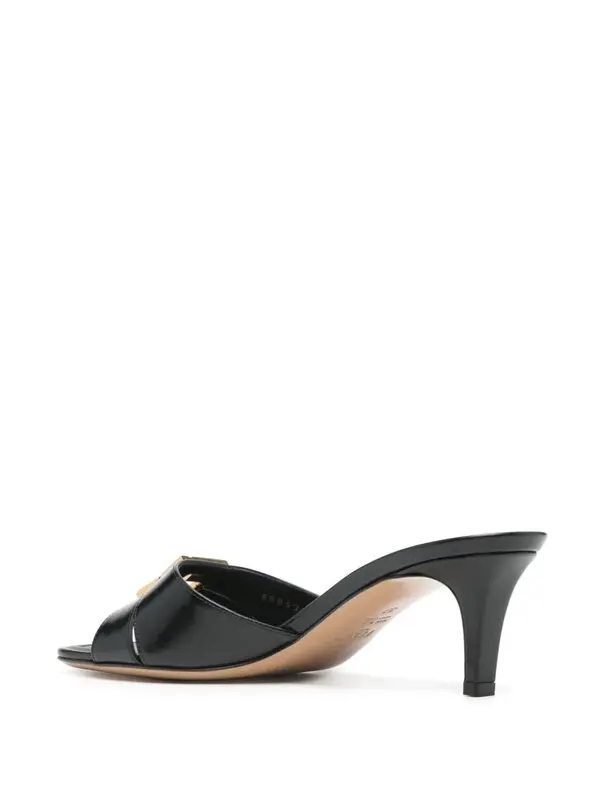 Fendi Ffold 55mm Leather Mules