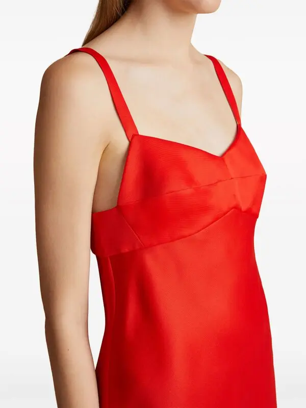 Khaite The Eli Silk Minidress
