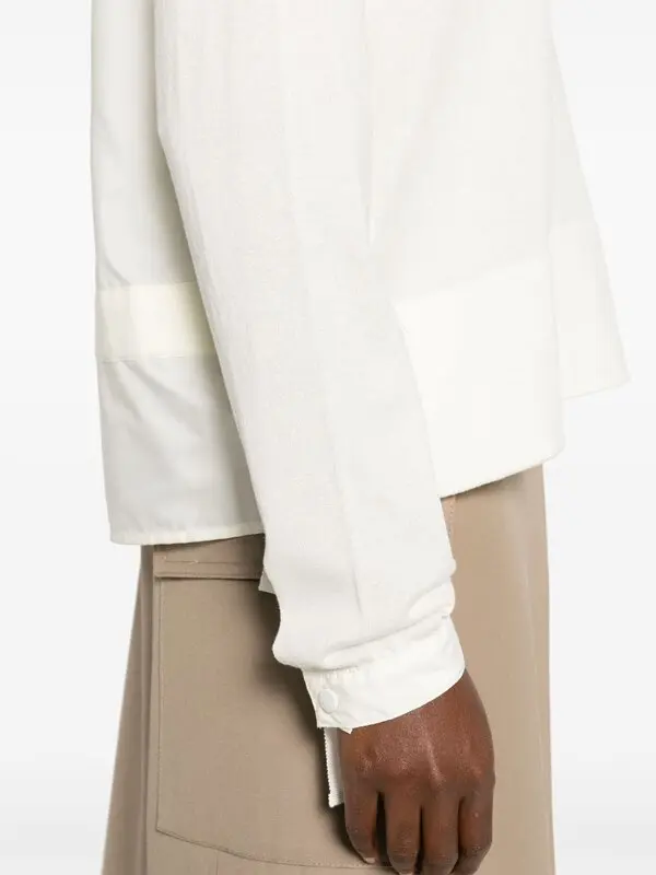 Moncler Fine-knit Panelled Jumper