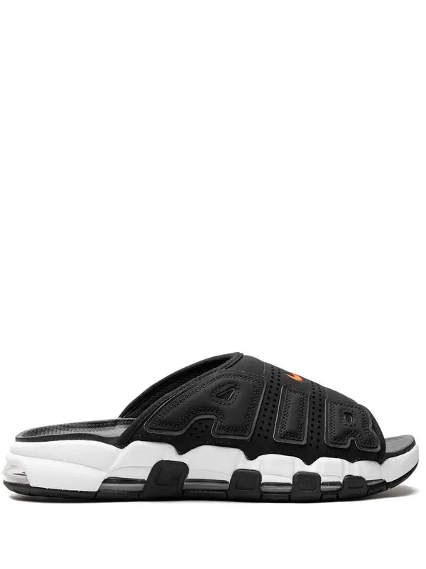 Nike Air More Uptempo Slides - Black