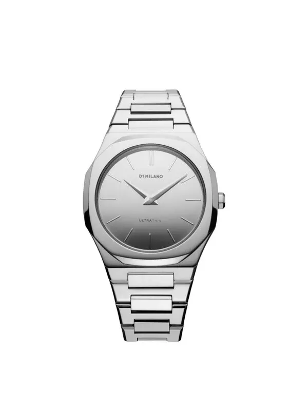 D1 MILANO Ultra Thin 38mm Watch - Silver