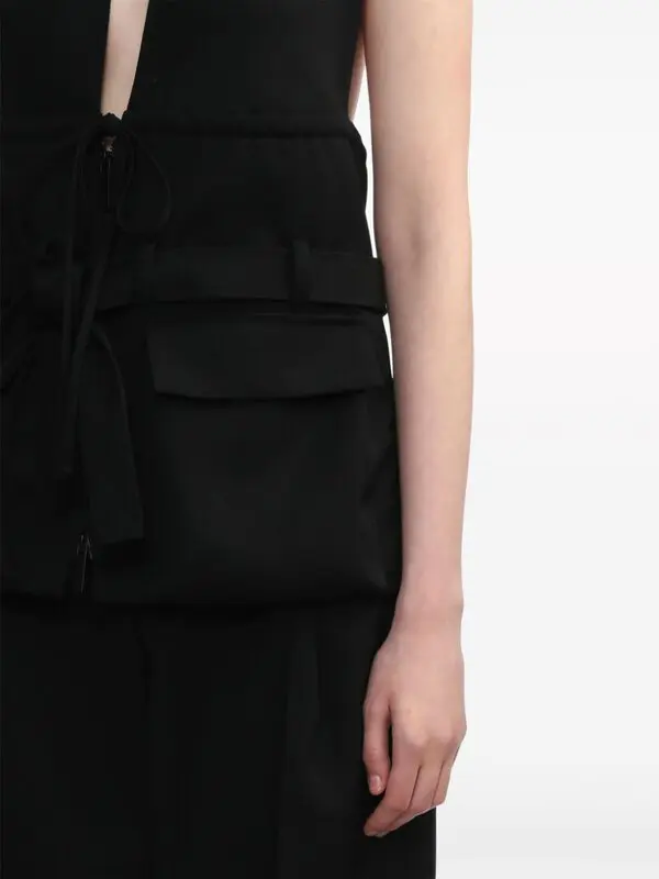 BOTTER Belted Halterneck Vest