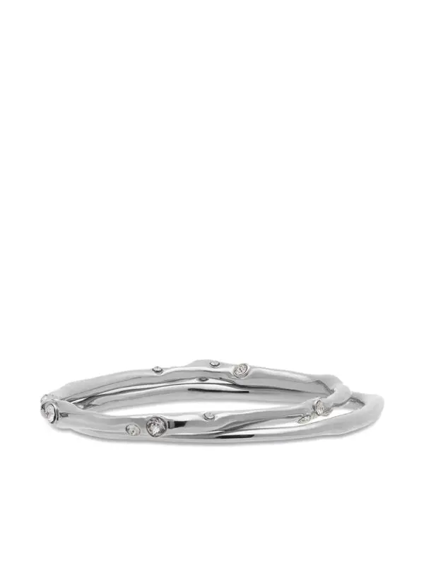Dries Van Noten Rhinestone-embellished Double Bracelet