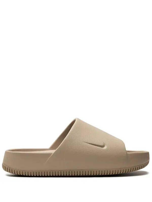 Nike Calm Flat Slides - Neutrals