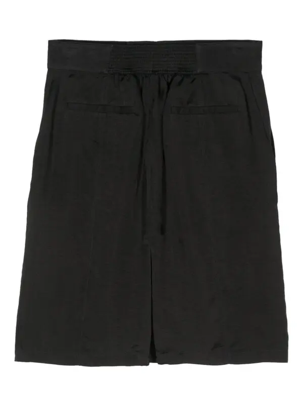 Saint Laurent Twill-weave Mini Skirt - Black