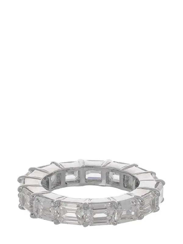 FANTASIA BY DESERIO 14kt Gold Cubic Zirconia Eternity Ring - White