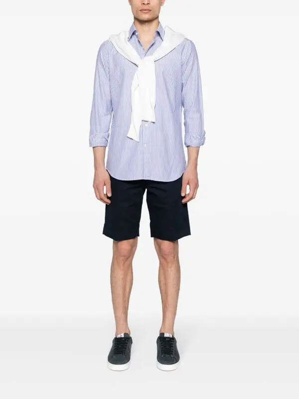 Incotex Linen-blend Chino Shorts