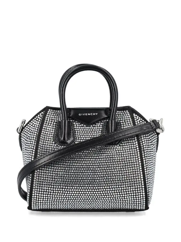 Givenchy Antigona Rhinestone-embellished Mini Bag