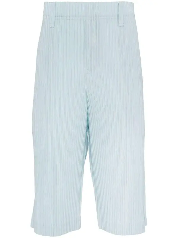 Issey Miyake Plissé Satin Shorts