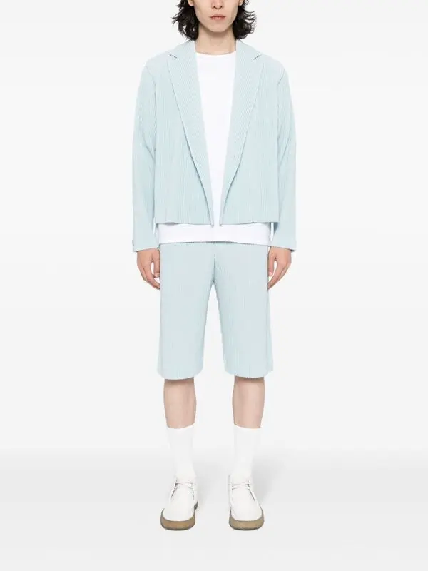 Issey Miyake Plissé Satin Shorts