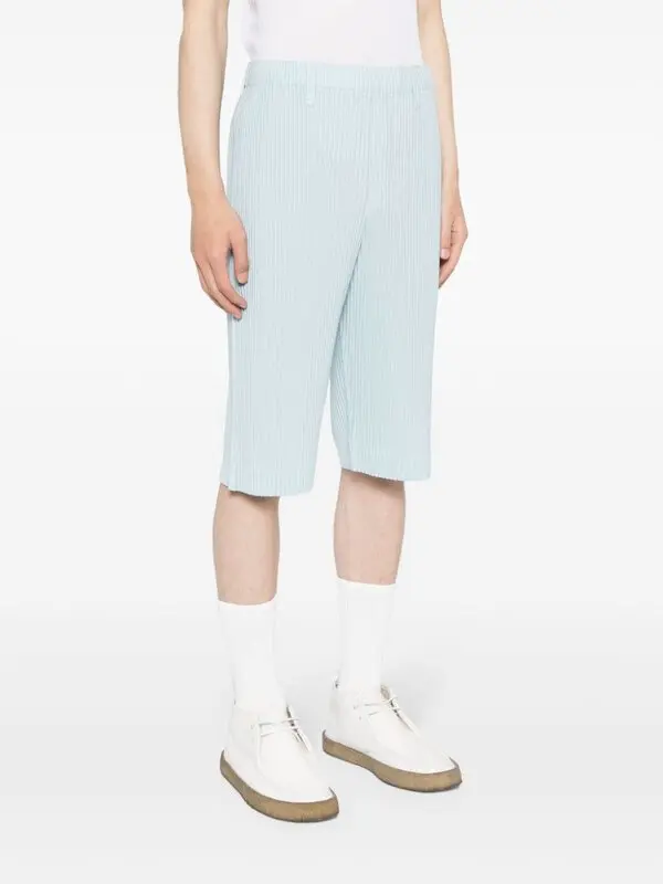 Issey Miyake Plissé Satin Shorts