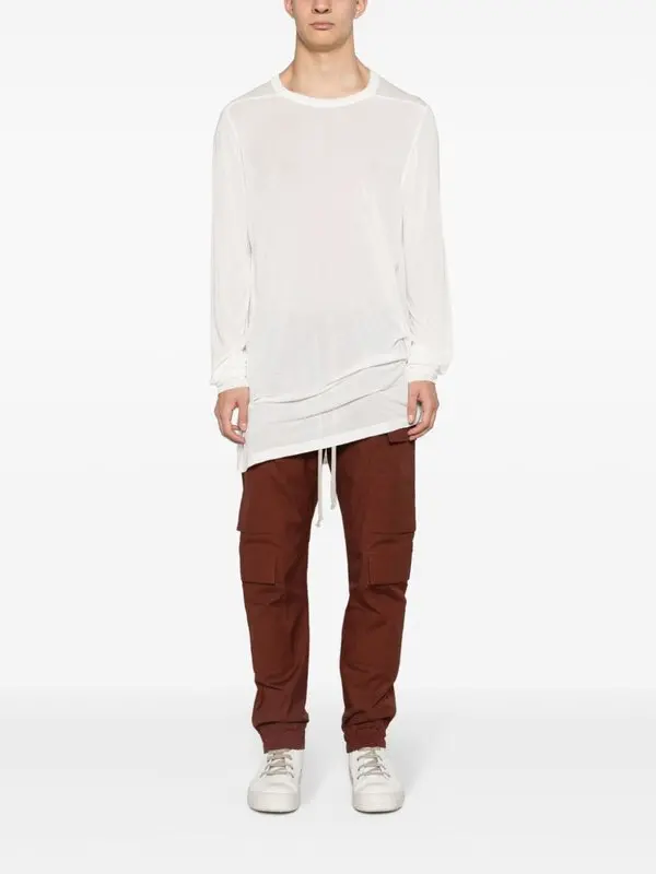 Rick Owens Level Ls Semi-sher T-shirt
