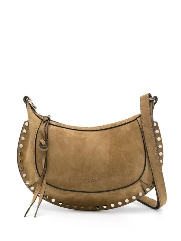 Isabel Marant Étoile Oskan Studded Shoulder Bag - Neutrals