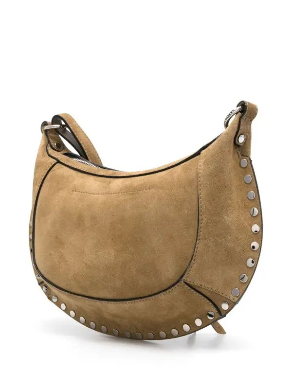 Isabel Marant Étoile Oskan Studded Shoulder Bag - Neutrals