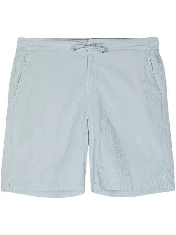 Frescobol Carioca Sergio Cotton-blend Shorts - Blue