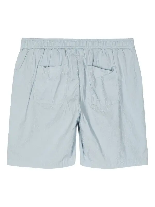 Frescobol Carioca Sergio Cotton-blend Shorts - Blue