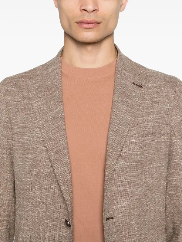 DELL'OGLIO Crew-neck Cotton T-shirt