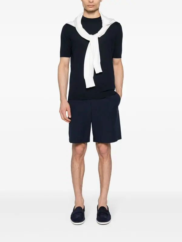 DELL'OGLIO Crew-neck Cotton T-shirt