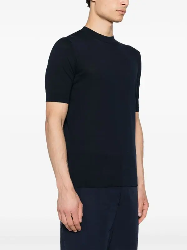 DELL'OGLIO Crew-neck Cotton T-shirt