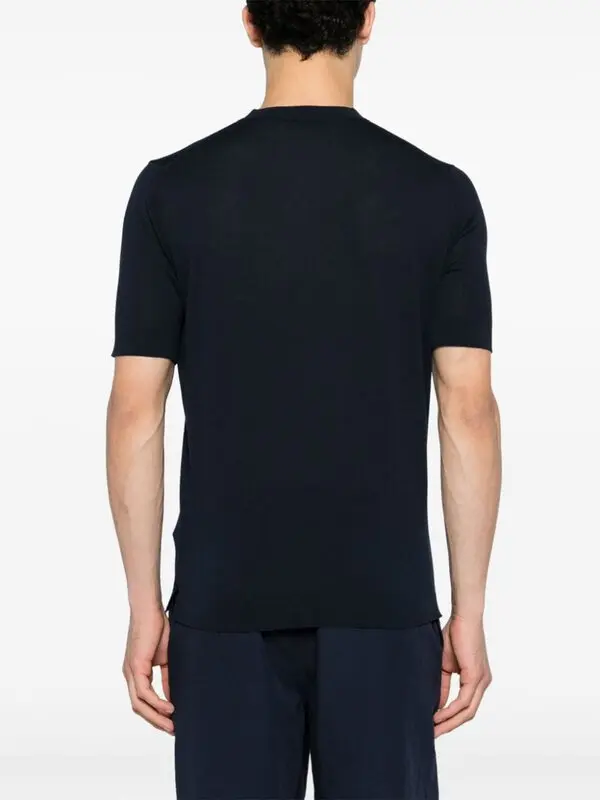 DELL'OGLIO Crew-neck Cotton T-shirt