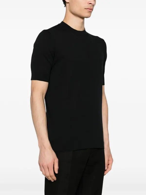 DELL'OGLIO Crew-neck Cotton T-shirt