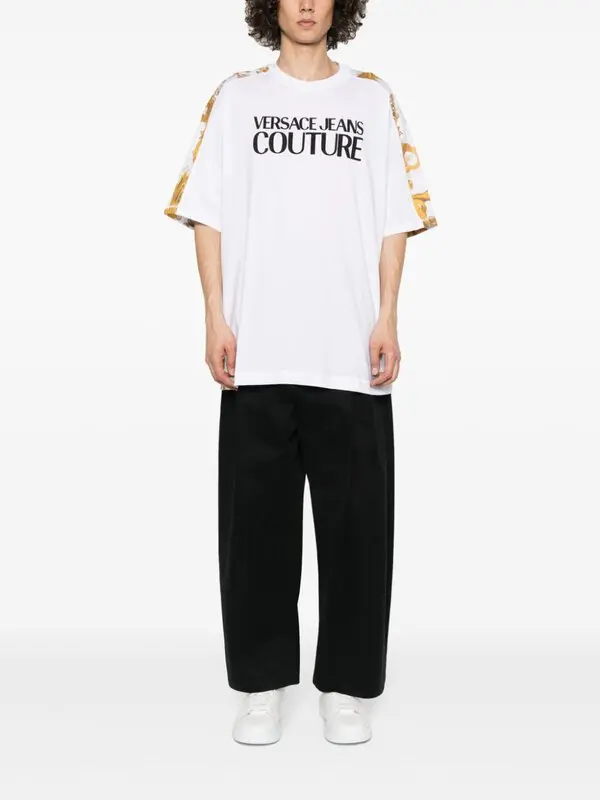 Versace Logo-print Cotton T-shirt