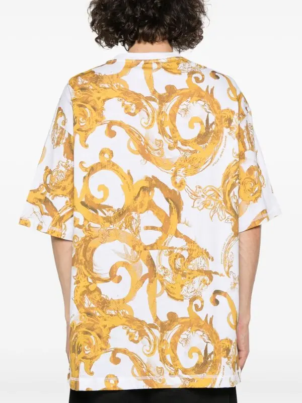 Versace Logo-print Cotton T-shirt