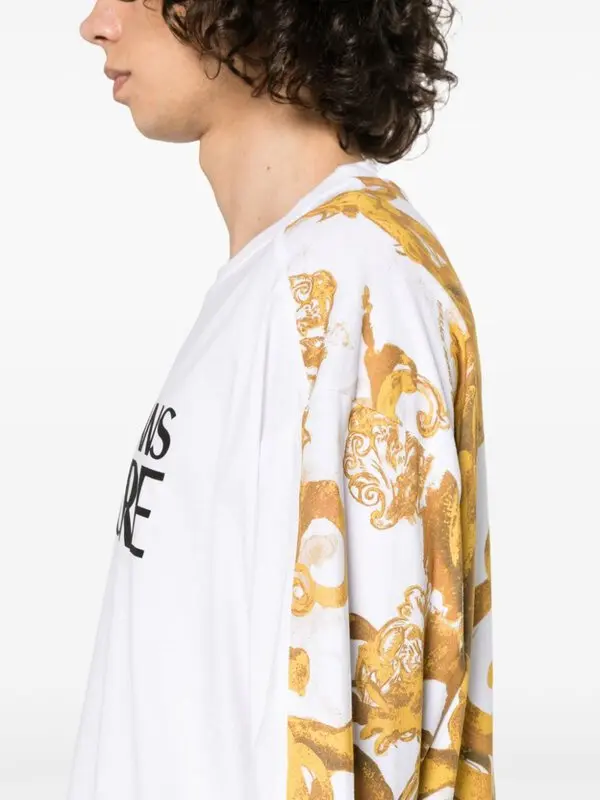 Versace Logo-print Cotton T-shirt