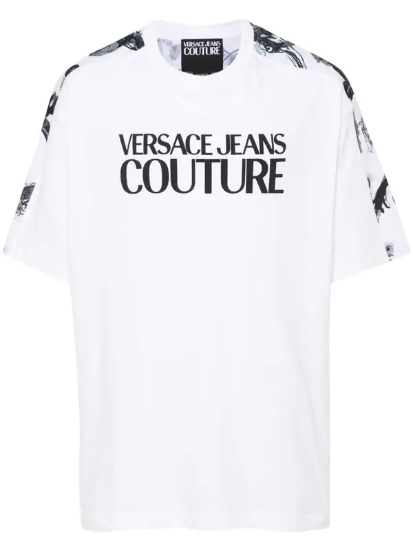 Versace Logo-print Cotton T-shirt