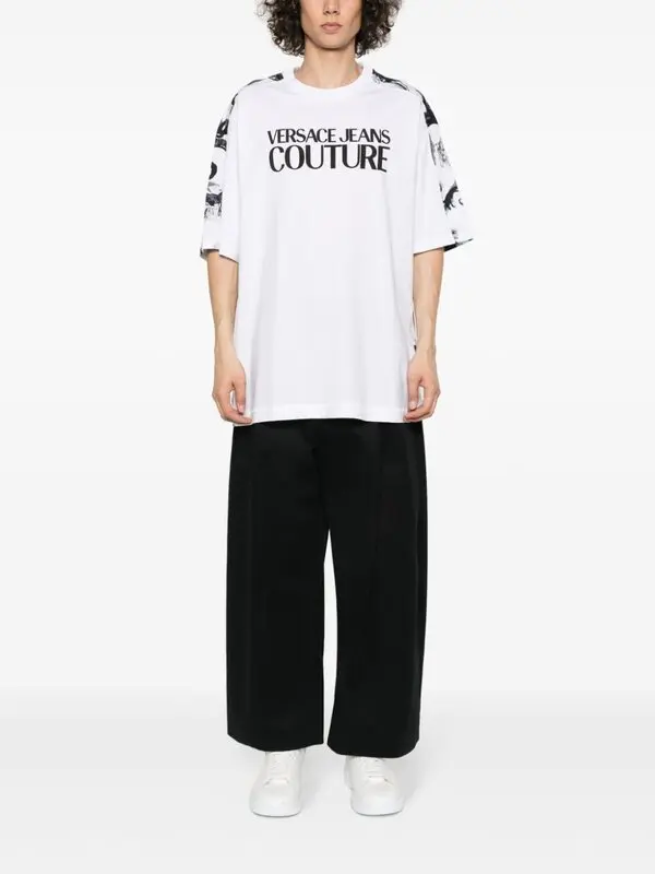 Versace Logo-print Cotton T-shirt