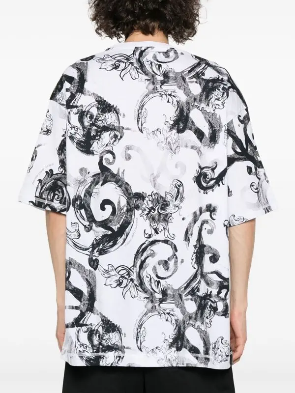 Versace Logo-print Cotton T-shirt