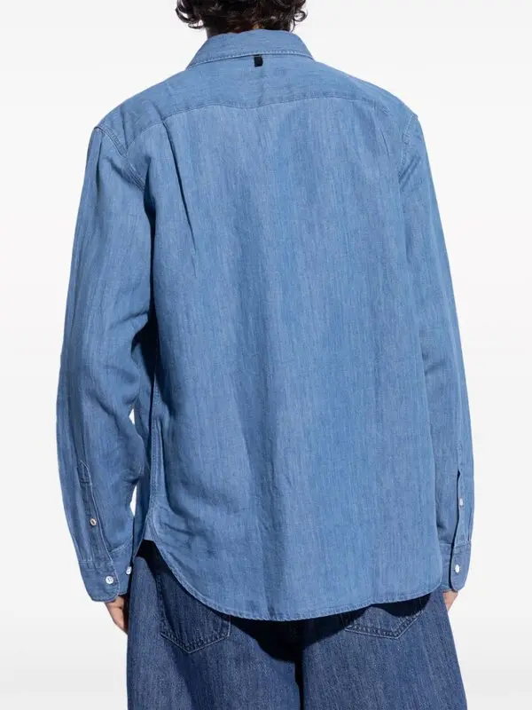Rag & Bone Long-sleeved Cotton Shirt